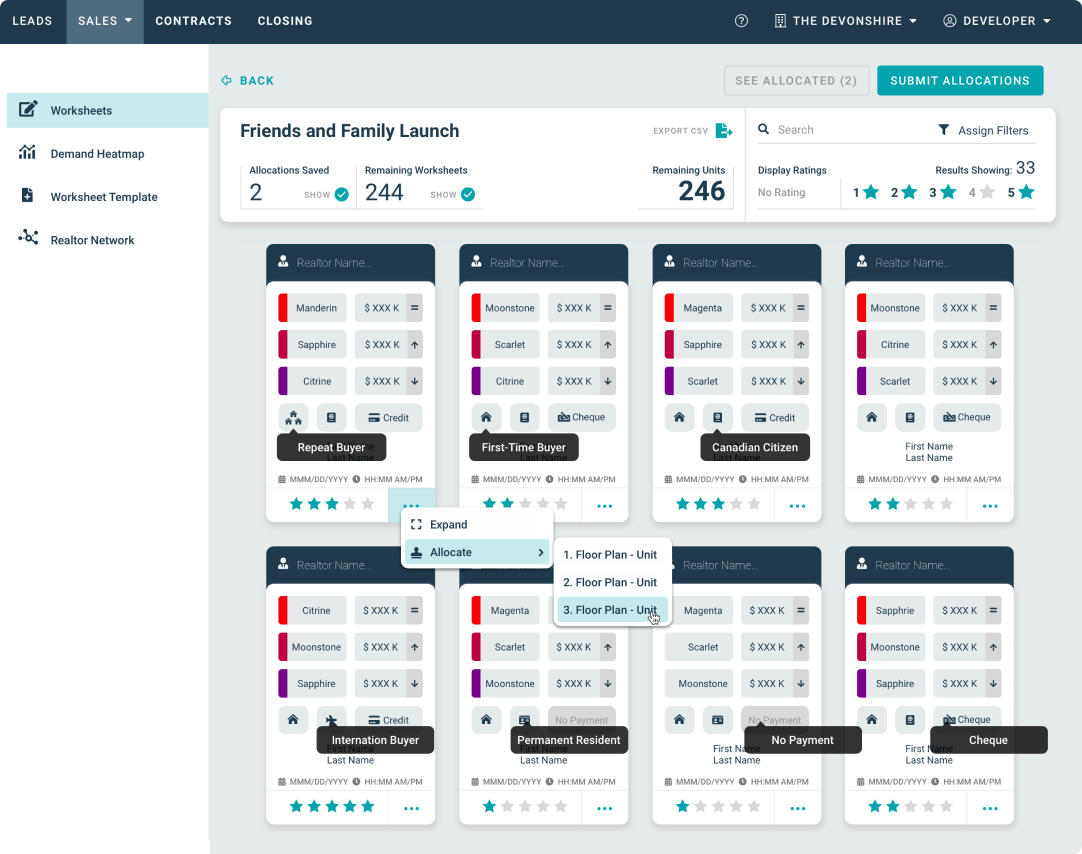 Selection Worksheets - Avesdo