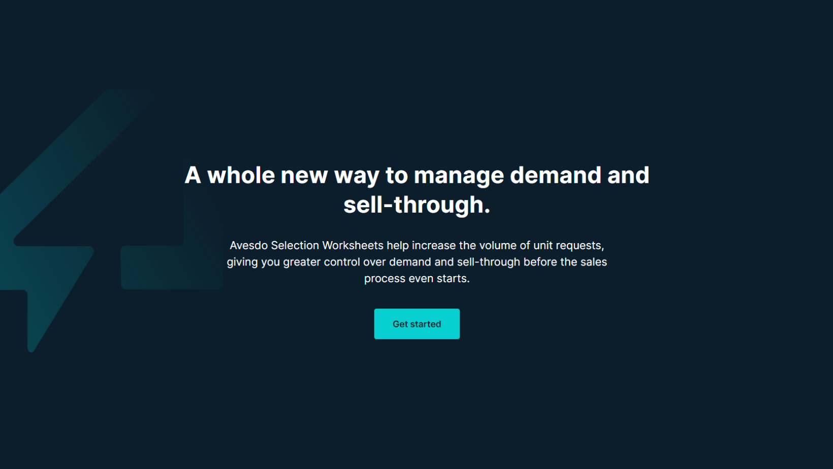 Avesdo Selection Worksheets - Create and Capitalize on Demand in 3 Steps